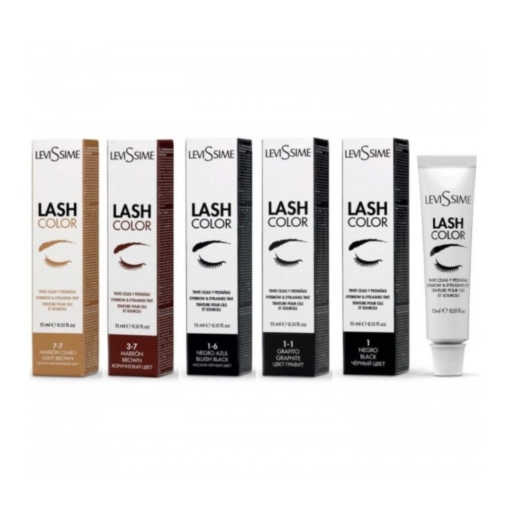 LEVISSIME Lash Color Farba do brwi i rzęs - Pimp My Lashes