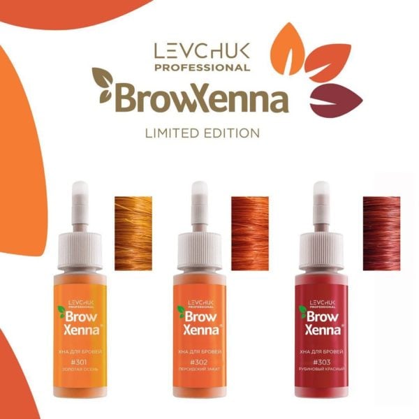 BrowXenna Zestaw henny pudrowej Limited Edition- Rude Odcienie - Pimp ...