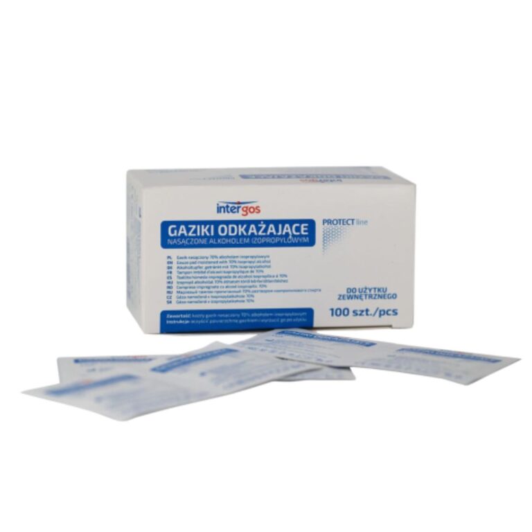 Gazik odkażający do dezynfekcji skóry Integros - Pimp My Lashes