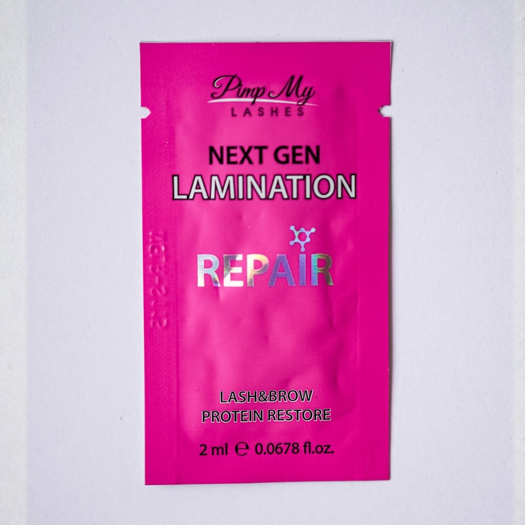 Zestaw saszetek do laminacji rzęs i brwi NEXT GEN z ulotką Korean ...