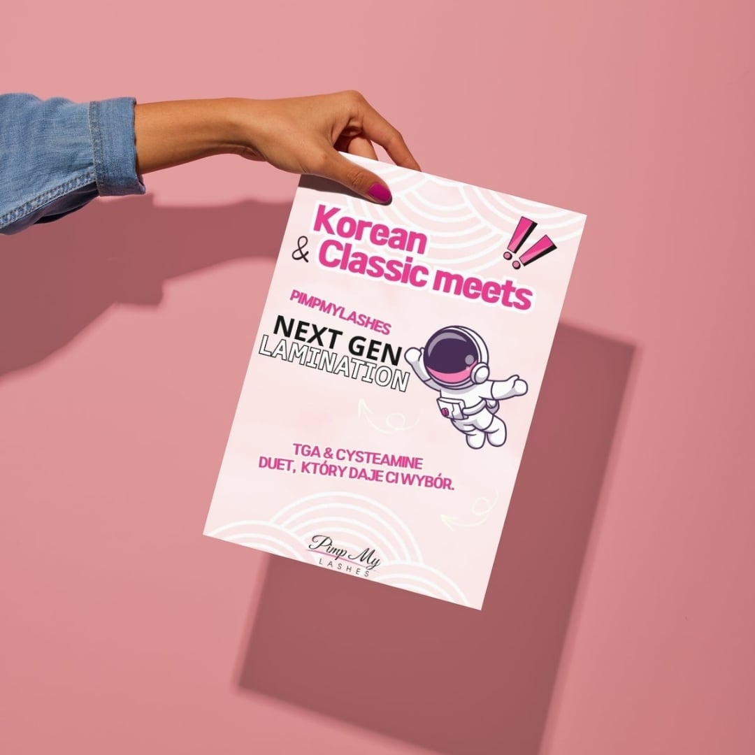 Zestaw saszetek do laminacji rzęs i brwi NEXT GEN z ulotką Korean ...