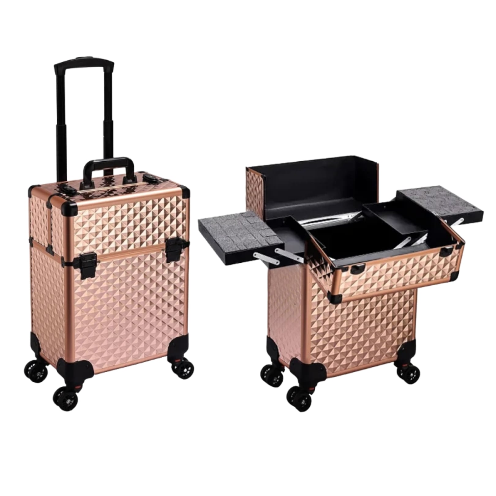 Kuferek kosmetyczny na kółkach ManyBeauty - Pimp My Lashes